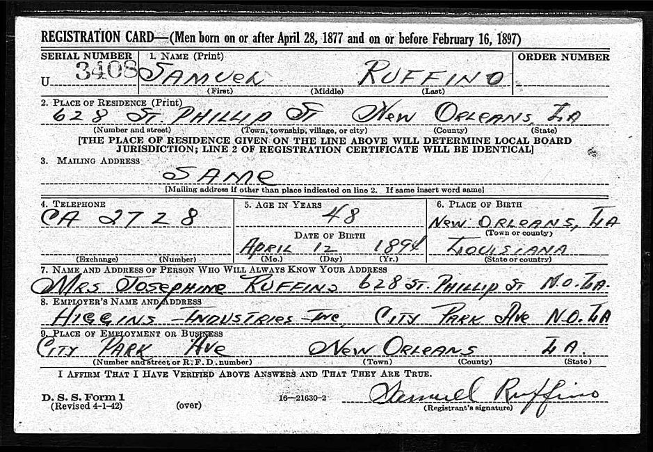 The Ruffino Family – digital Humanities studio