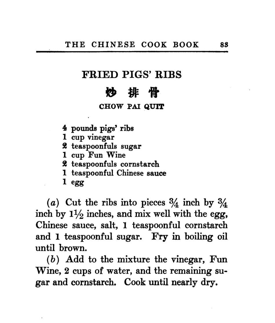 The Hawaiian-American Influence on Chinese Cuisine in the 1930s ...